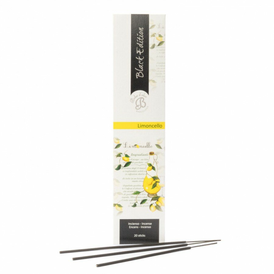 Ароматические палочки Лимончелло Boles d'olor Limoncello Black Edition