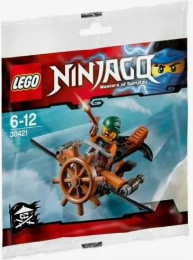 Конструктор LEGO Ninjago 30421 Самолёт Небесных пиратов
