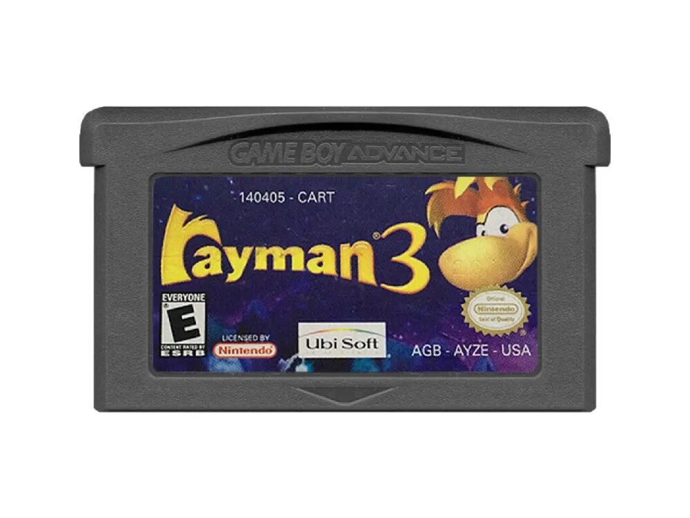 Картридж Для Игры Rayman 3(Game Boy Advance) для Nintendo GBA, GBA SP, NDS, USA версия
