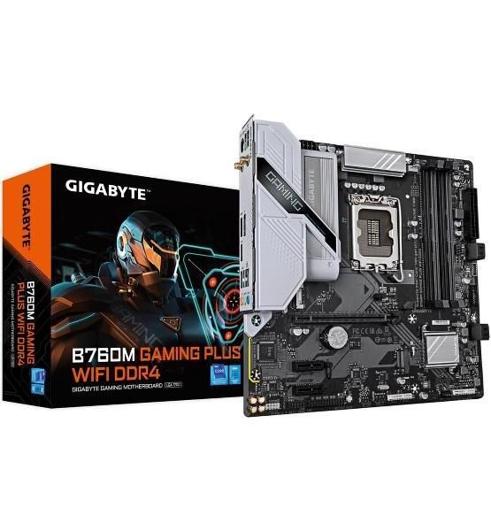 Материнская плата GIGABYTE B760M GAMING PLUS WIFI DDR4