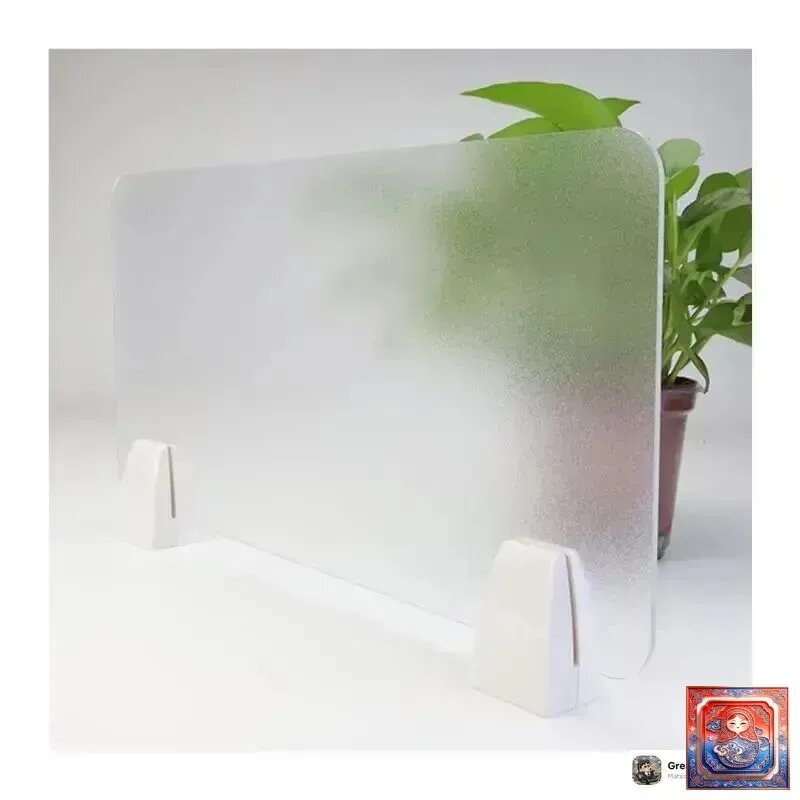 Защитный экран для офиса,120х3х30см