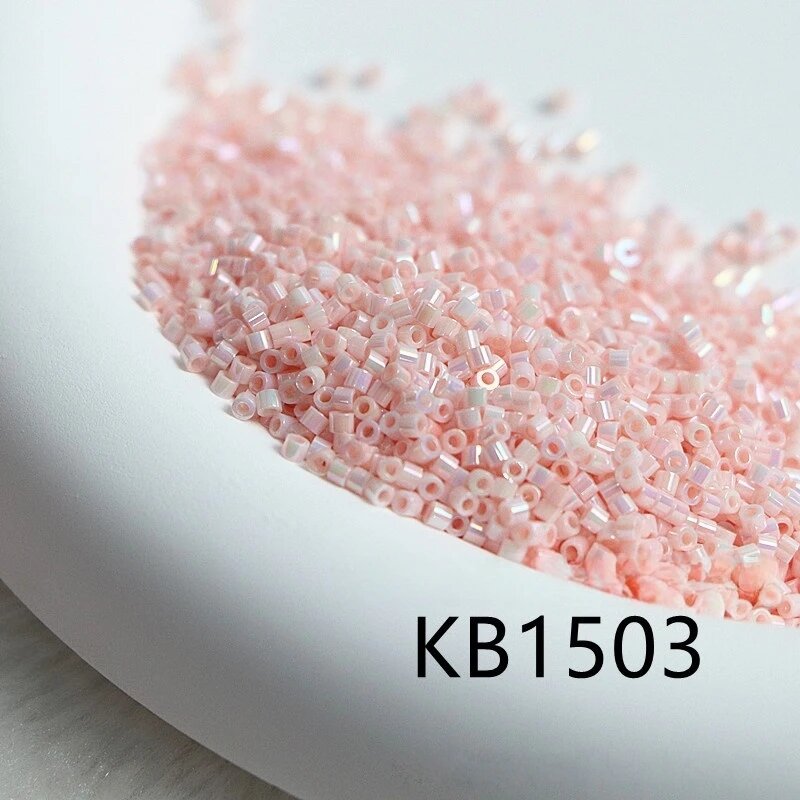 Суперпремиальные стеклянные бусины 1,6 мм винтажные 1.6mm 20g, KB1503