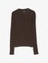 Свитер seafarer Ribbed-knit sweater, размер 42, , коричневый