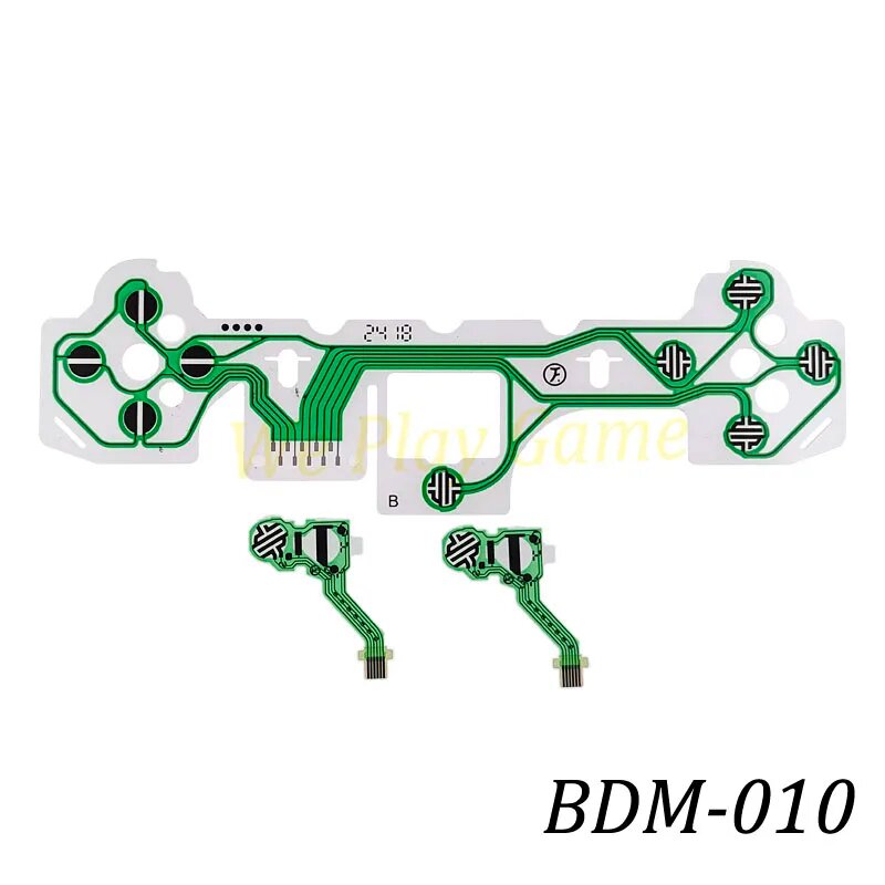 Проводящая пленка для контроллера Sony PS5 BDM-010 020 030 040 050 060 Изумрудный, 2PCS, BDM 010
