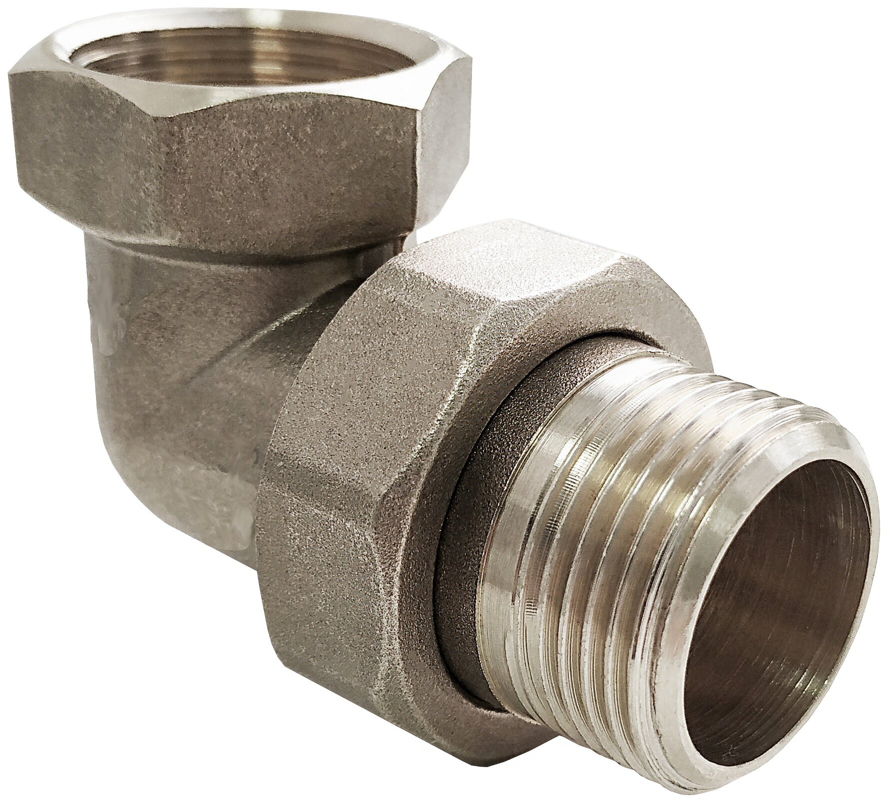 Сгон угловой американка Valfex 1/2"x1/2" ВР-НР латунь