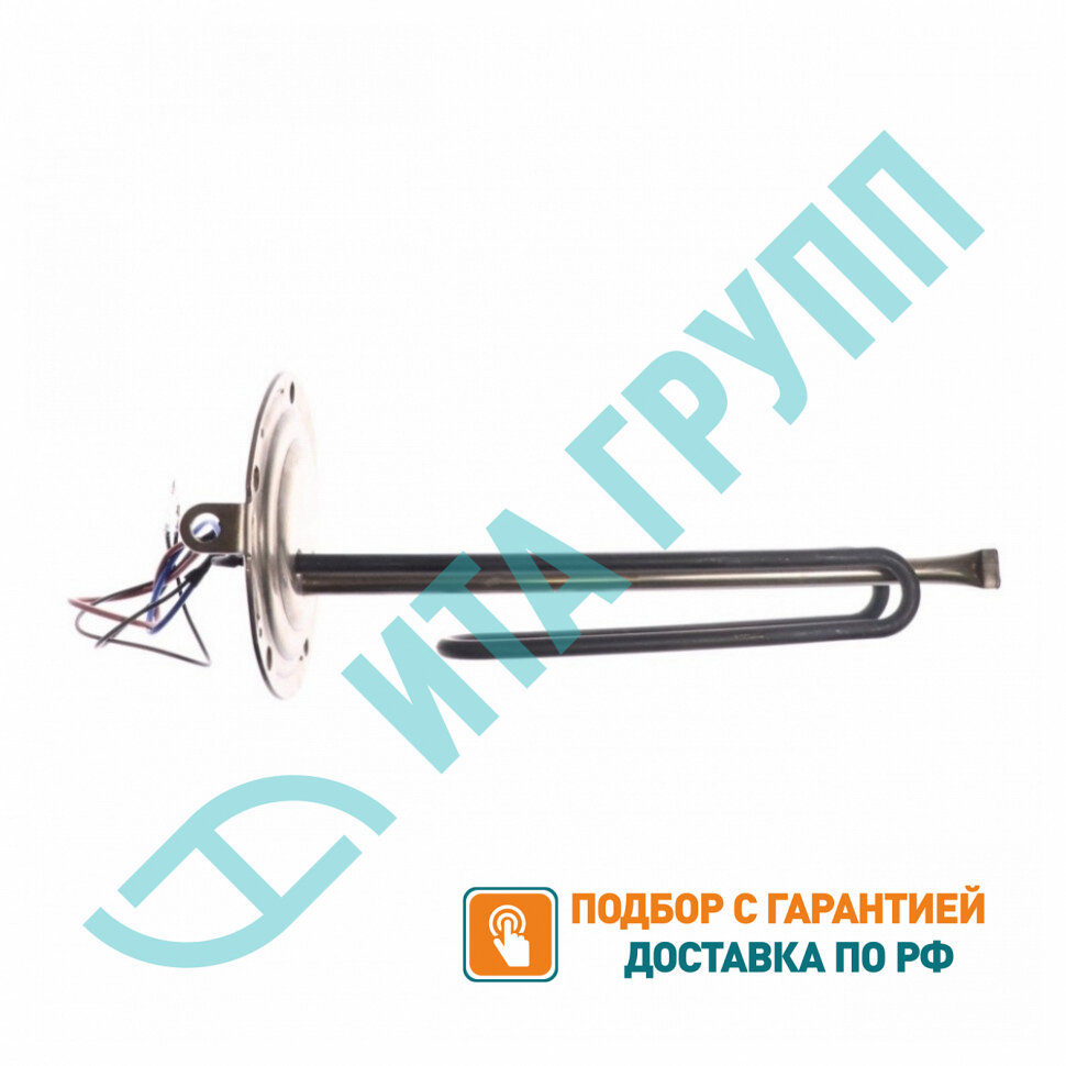 ТЭН 2кВт (2000Вт) для водонагревателя под анод М6, 150830
