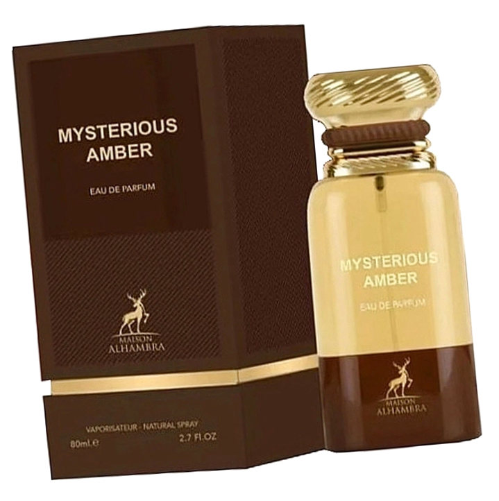 Таинственная Амбра - аромат Alhambra Mysterious Amber унисекс 80 мл / Мистериос Эмбер