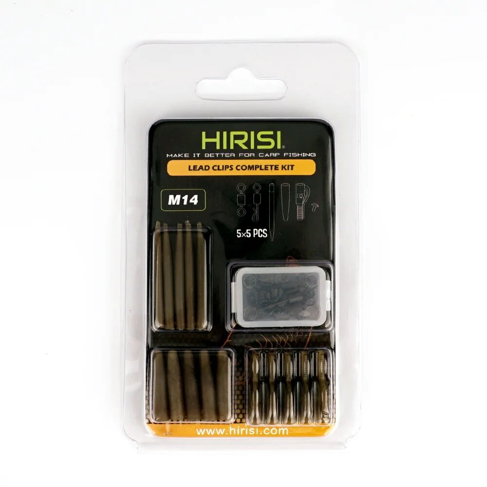 HIRISI набор зажимов для карпа M14