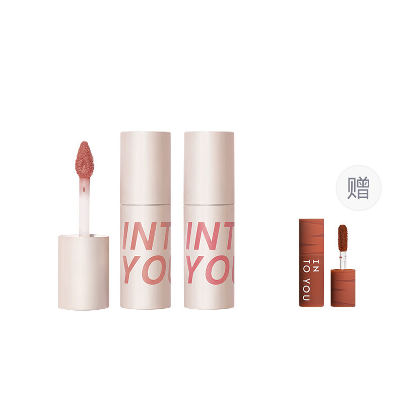 Тинты для губ женские INTO YOU 5709008, глянцевые помады, оттенок W3+W6