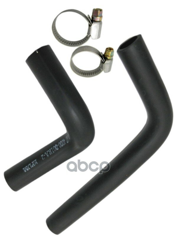 Патрубки отопителя (2шт) (+хомуты)_ВАЗ 2101/2102 82-, 2104/2107 92-, 2121/21213/21214/2131/NIVA 86-, Auto Technologies Group .