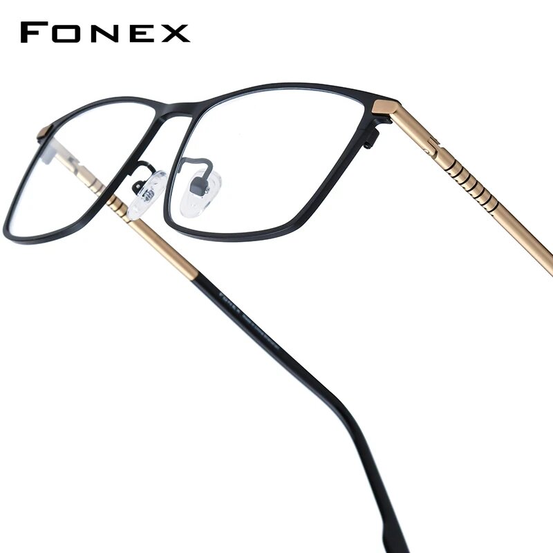 FONEX очки мужские Black Gold C1 85915
