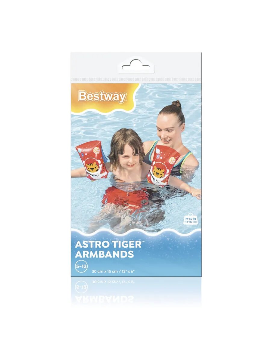 Нарукавники для плавания Подводный мир 30х15 см