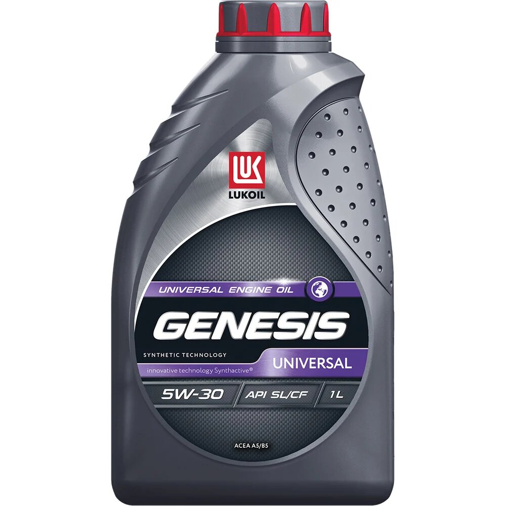 Моторное масло Лукойл GENESIS UNIVERSAL 5W30 для легковых и дизельных, API SL, одобрено