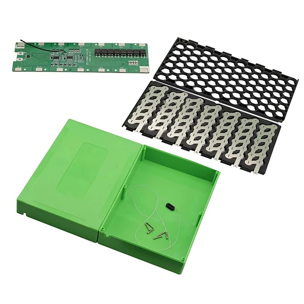 Литиевая батарея емкостью 48V12AH в пластиковом корпусе-черная-без платы