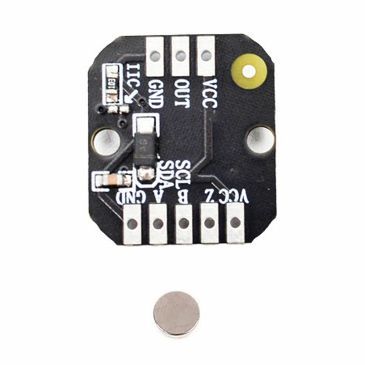 Модуль магнитного энкодера MT6701 PWM/I2c Бесщеточный двигатель ABZ Mode 1024 линии Заменяет AS5600