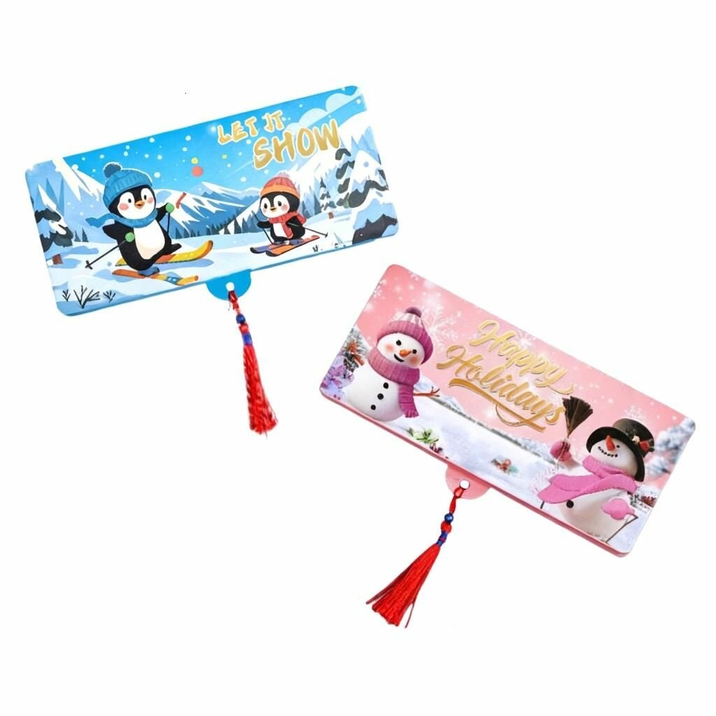 Кармашек для денег на Рождество, - Светло-голубой Розовый