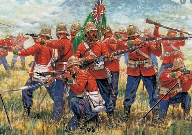Сборная модель "Фигуры British Infantry (Zulu War)" (1:72), артикул 6050
