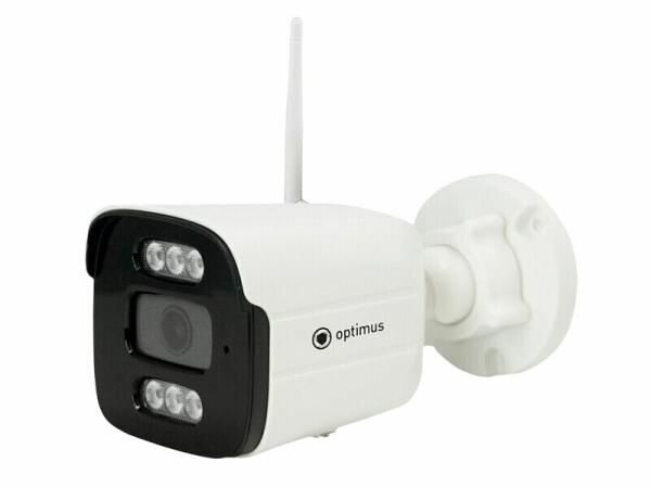 Optimus IP-E014.0(2.8)MG Уличная IP-камера c 4G, встроенный микрофон, 4Мп, ИК-подсветка до 30м, РоЕ