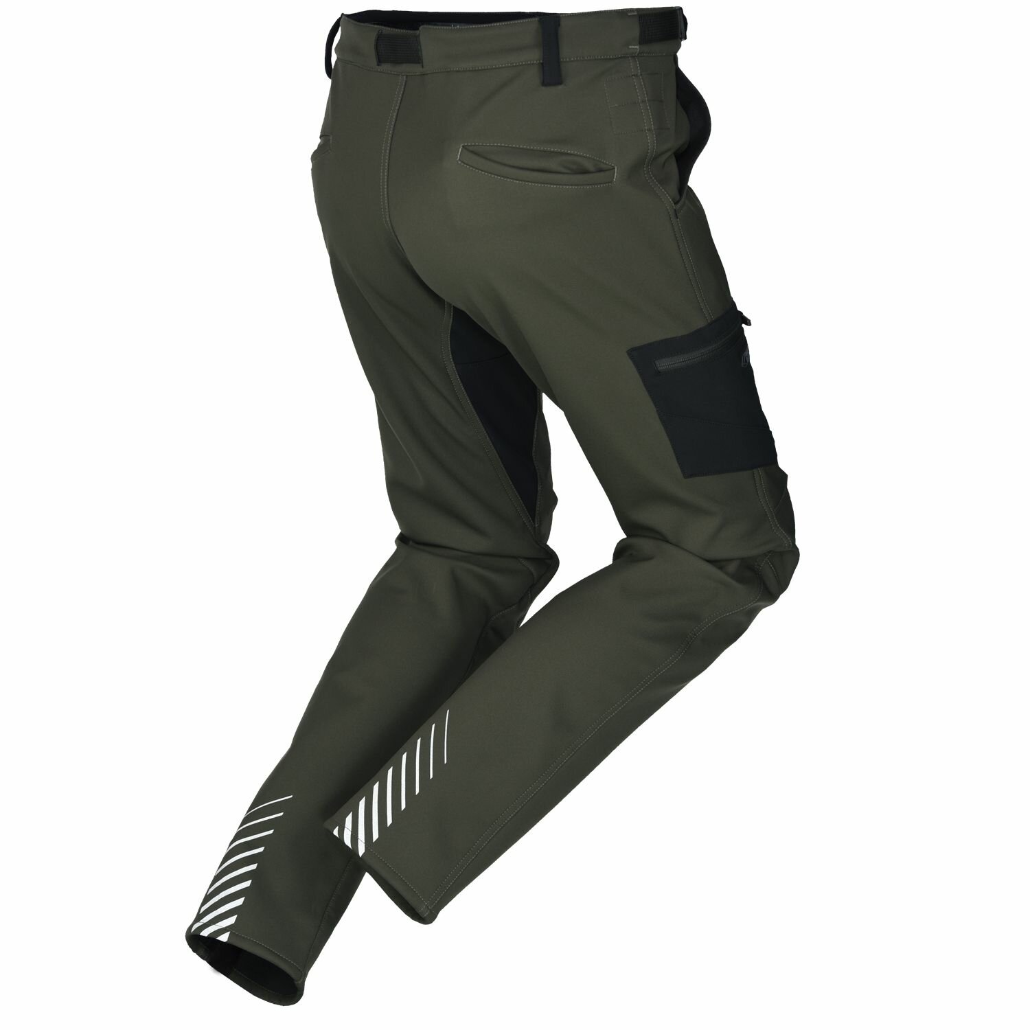 Мотобрюки Taichi WINDSTOP SOFTSHELL Combat Graphite, XL — фото 1