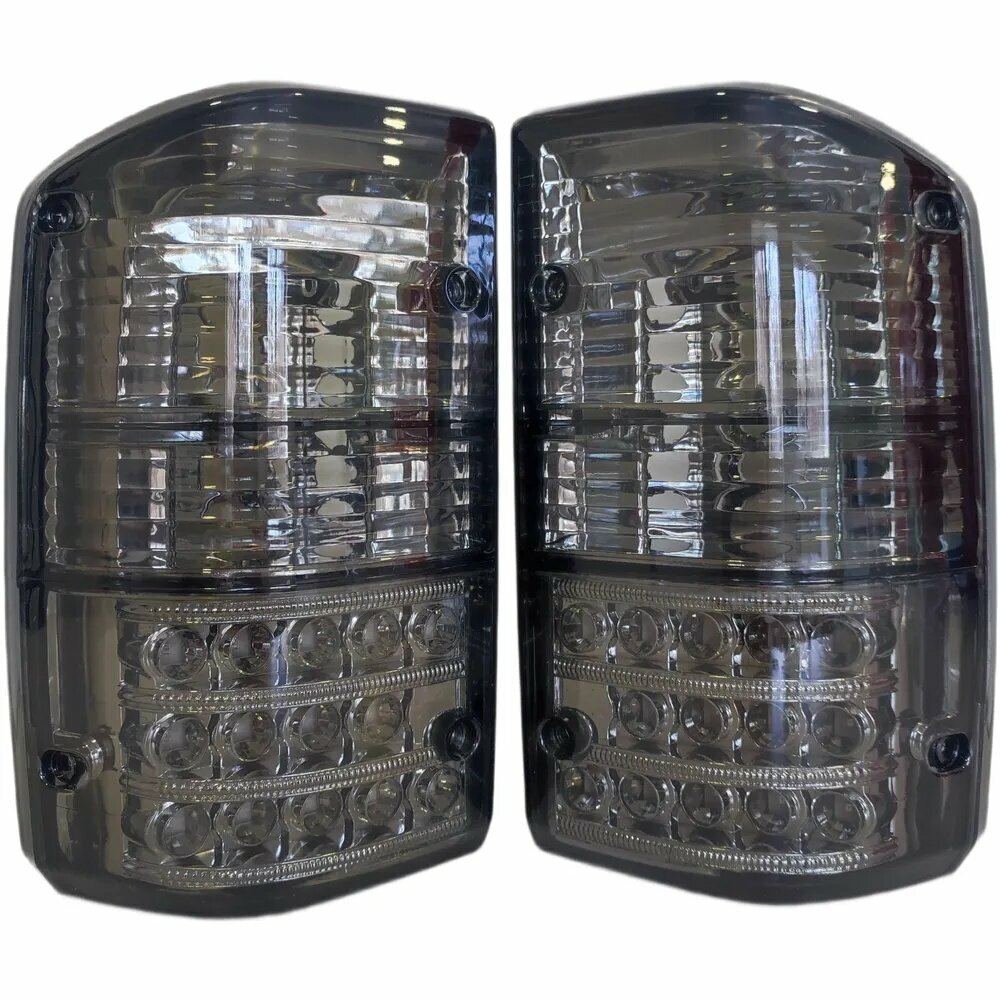 Фары автомобильные, Задний фонарь, 2 шт, арт. Диодные фонари на Nissan Patrol/Safari Y60 (1987-1997) smoke