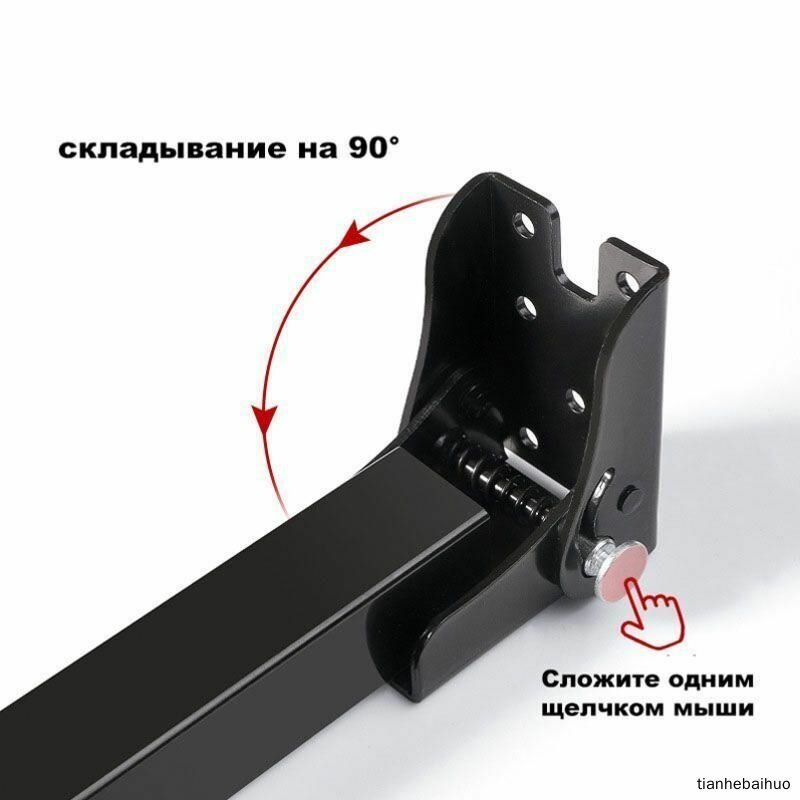 Квадратные складные ножки стола, Содержит крепежные детали, длина 300 мм, 4 шт.