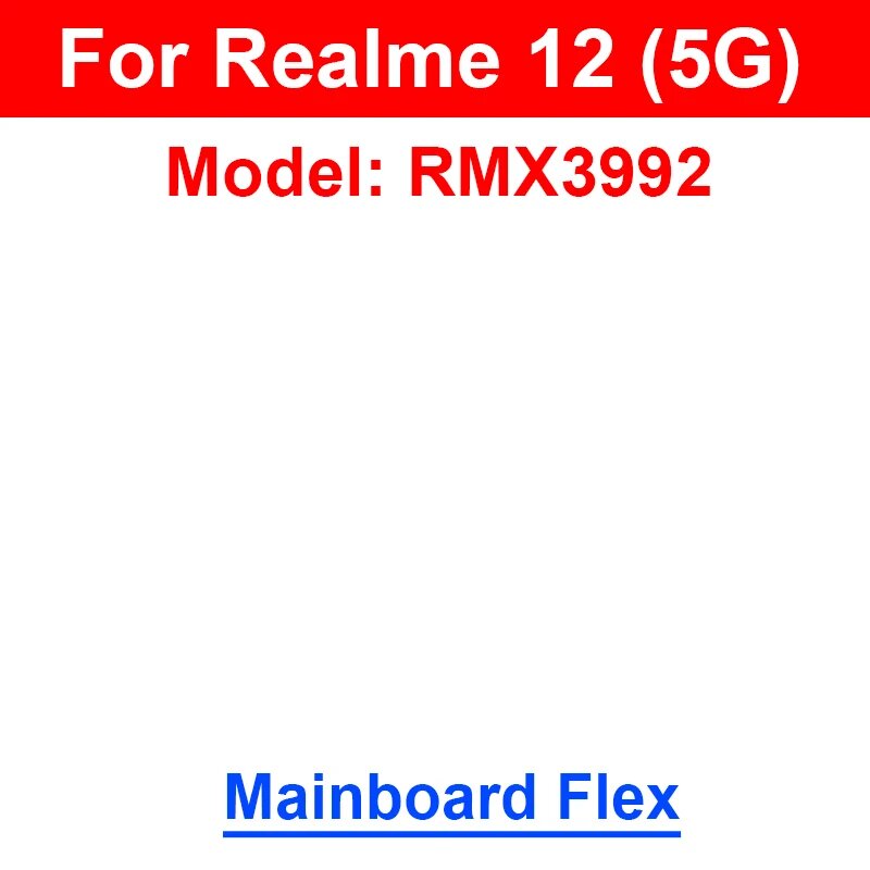 Mainboard Flex для Realme 12 (5G) RMX3992