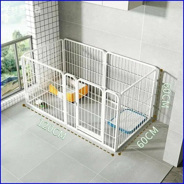 Клетка для собак/подходит для собак мелких и средних размеров/железный материал/