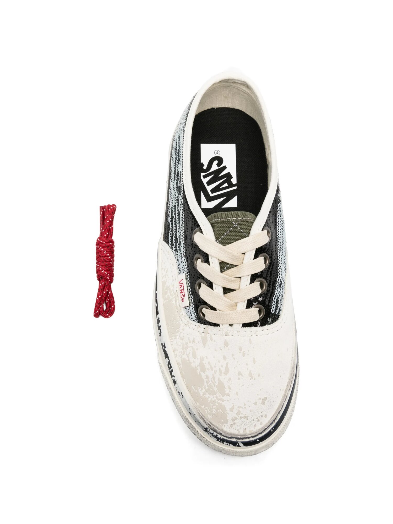 Кроссовки VANS Authentic, размер 8 US, white — фото 1