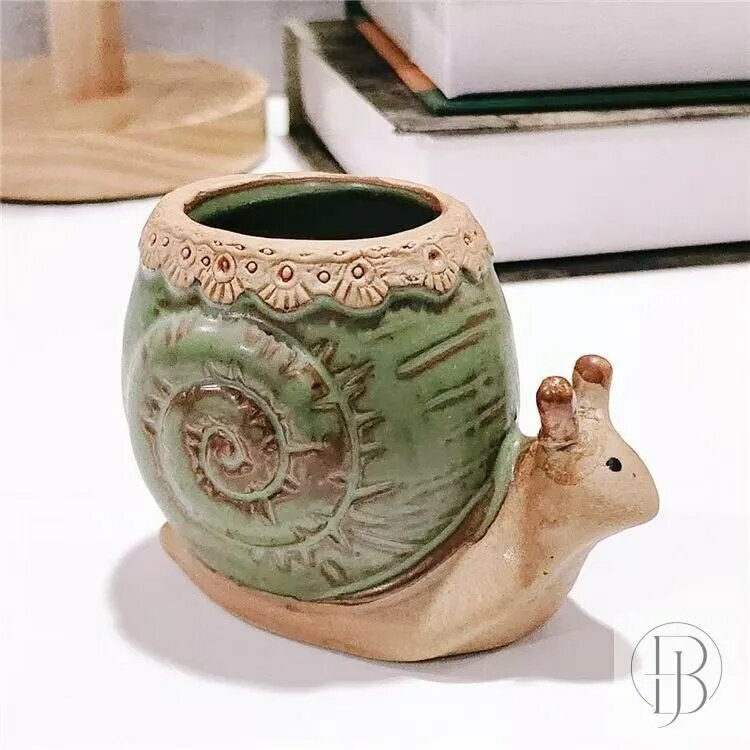 Вазон, 1 шт, цвет хаки