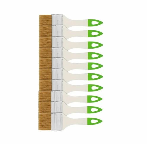 Кисть малярная для красок Сибртех 82581 натуральная щетина 70 мм 10 шт.