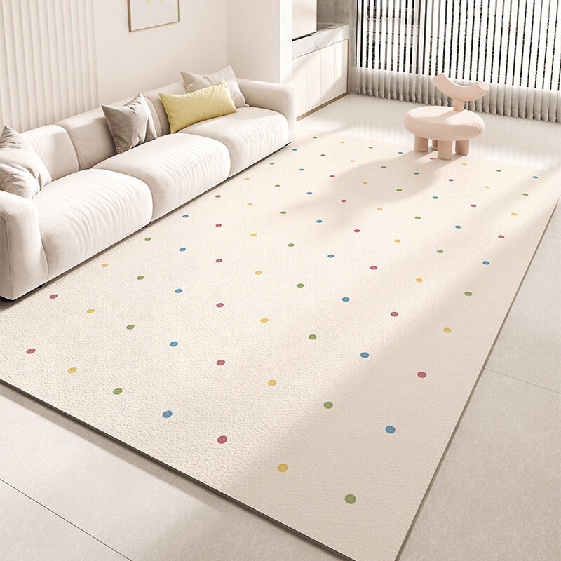 Ковер для гостиной, водонепроницаемый ПВХ, моющийся, не требующий чистки коврик для спальни, коврик для ползания, напольный коврик, подстилка для ползания.