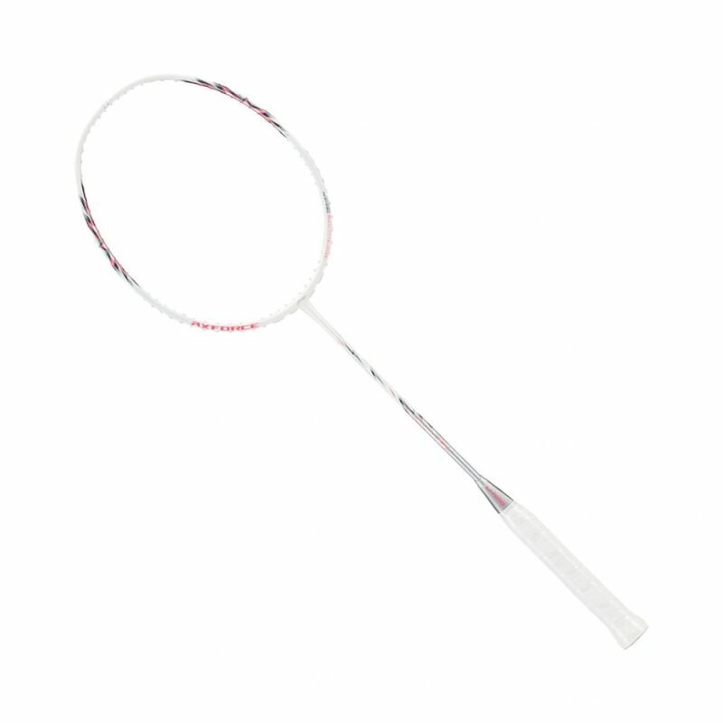 Ракетка для бадминтона Li-Ning AX Force BigBang White 5UG6 с струной