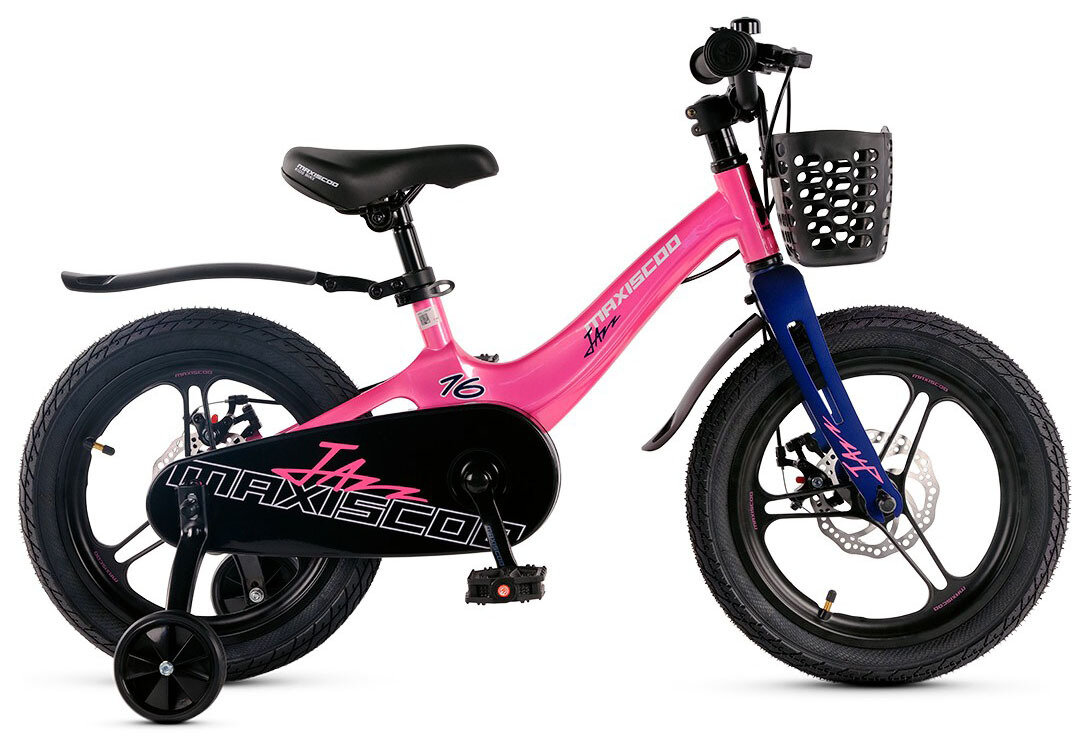 Детский велосипед Maxiscoo Jazz Pro 16' (2025) 16 Светло-розовый (100-120 см)
