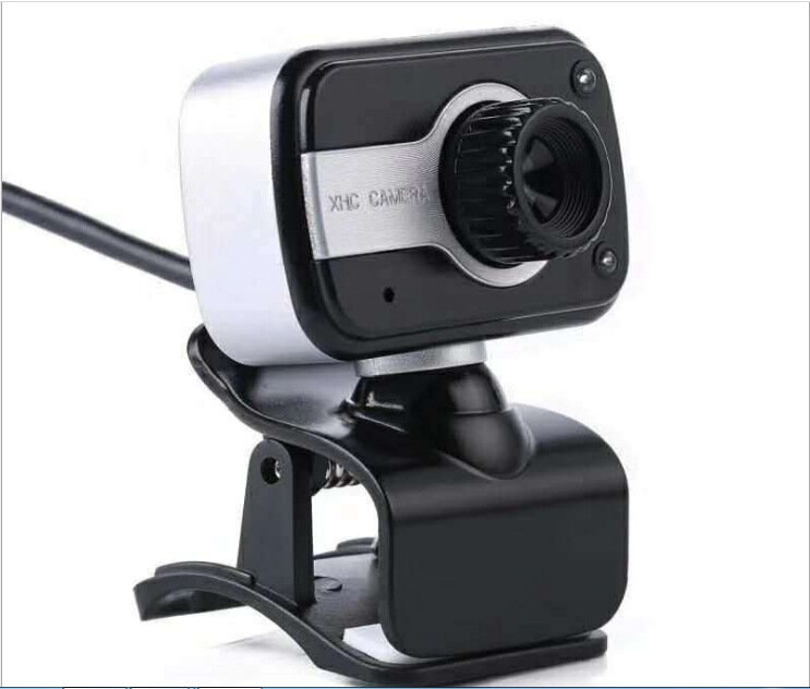 Веб-камера usb с микрофоном для пк и ноутбука hd 800x600 без драйверов с клипсой для видеозвонков