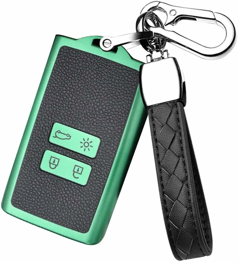 Чехол для брелока, чехол для ключей, совместимый с Renault Kadjar Koleos Clio Scenic Megane Duster Sandero Captur Twingo