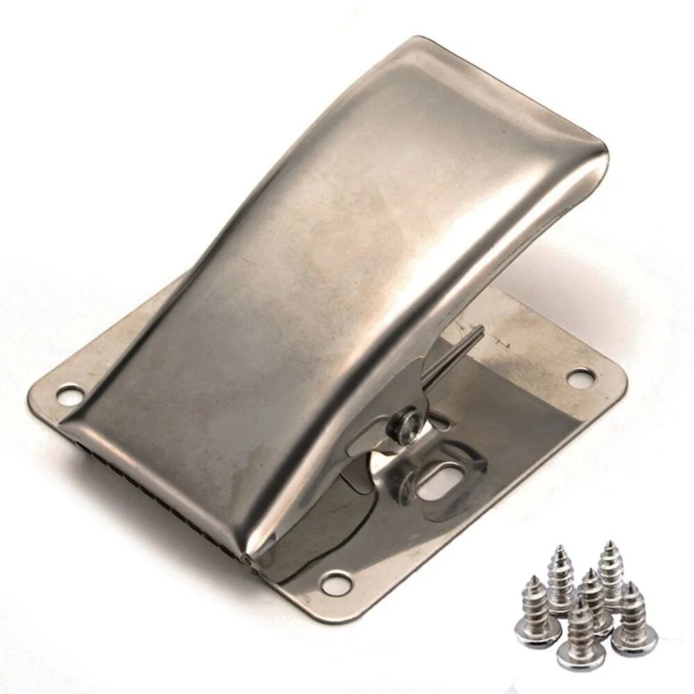 OZ-TERA Зажим для рыбьего хвоста из нержавеющей стали, зажим для филе рыбы, рыболовная доска, инструмент для чистки рыбы