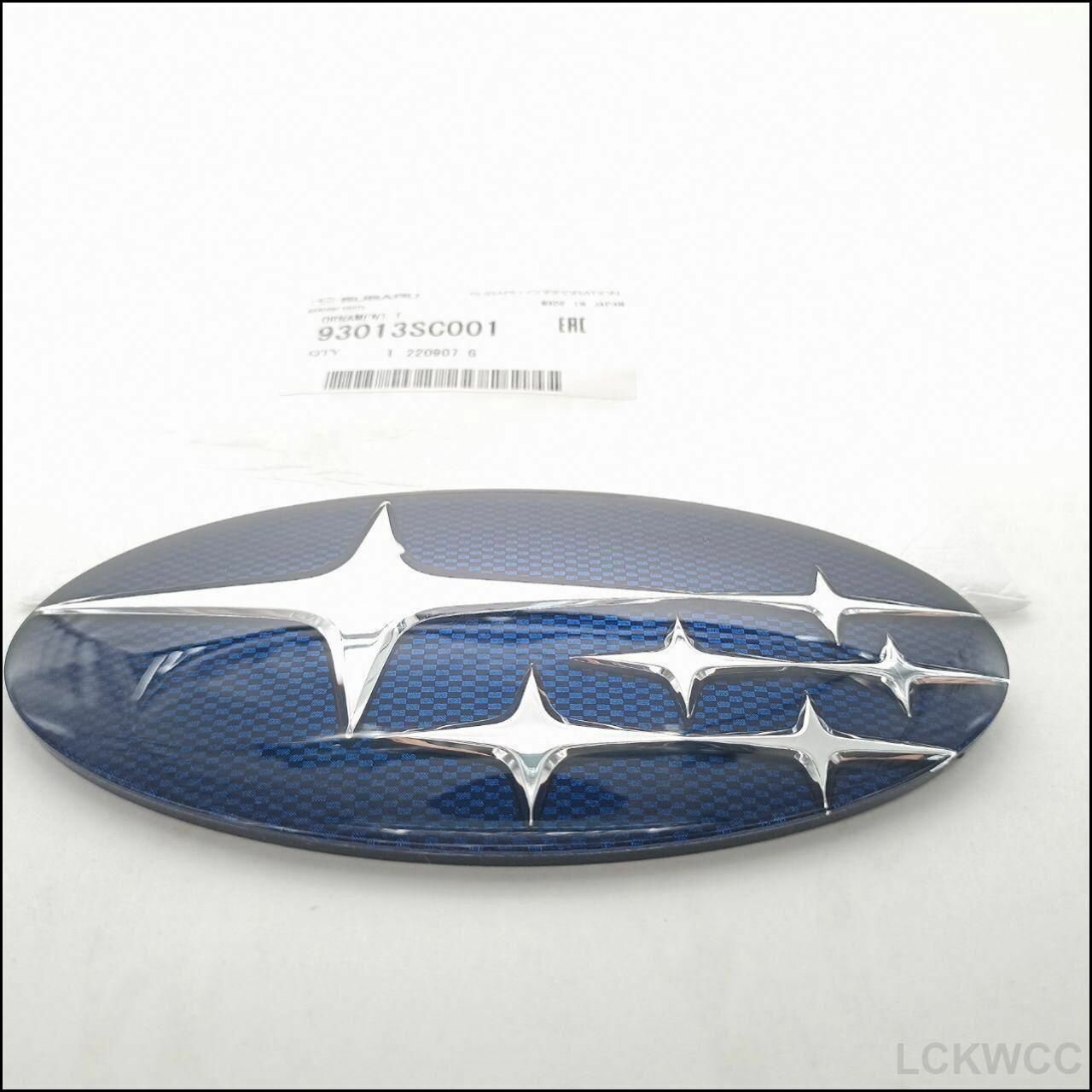 Эксклюзивная новая эмблема SUBARU 93013SC001 для решетки радиатора Subaru Forester SH 0812, размером 140 на 67 мм