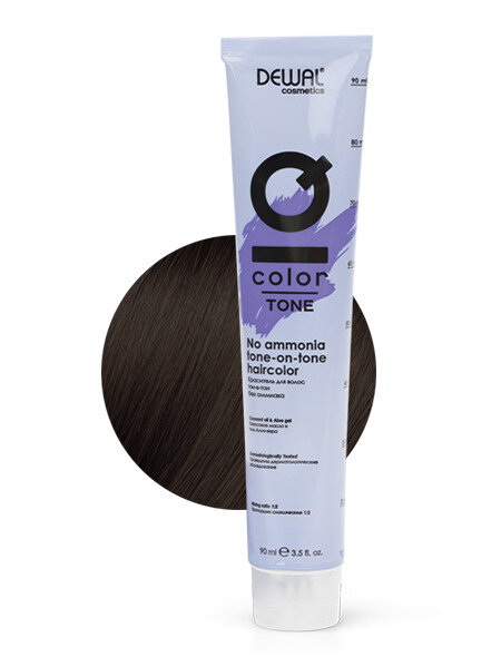 Краска для волос тонирующая 3 Dewal Cosmetics IQ COLOR TONE, 90 мл