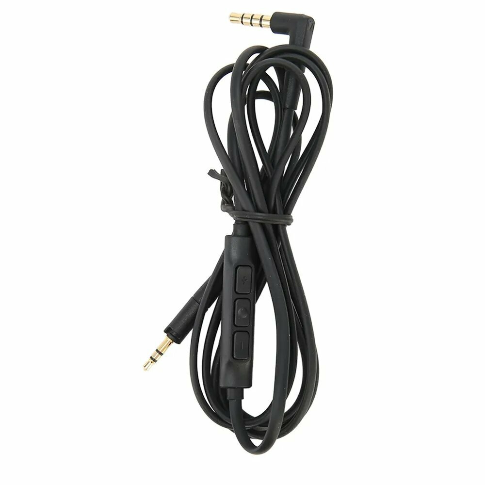 Sennheiser HD4.40 HD4.40BT HD4.50 HD4.50BTNC HD4.30i Сменный кабель для наушников с микрофоном, пультом дистанционного управления, регулятором громкости, 3,5 мм, прочный, совместимый