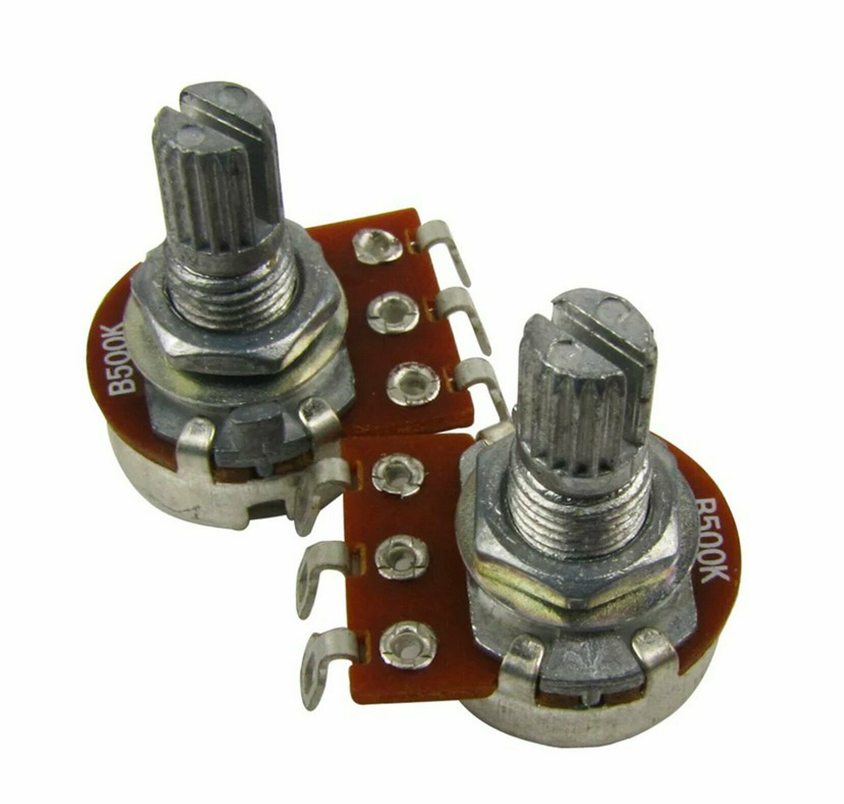 M285-2 Потенциометр громкости B500K линейная характеристика, 2шт, Musiclily