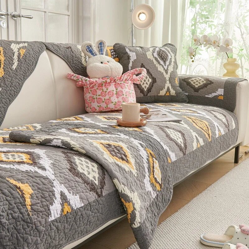 WANERQU хлопковый чехол для дивана 45x45 см 45x45 pillowcase 1PC, A3 Geometric