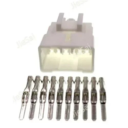 Автомобильный разъем 10-контактный, мужской, Цвет: 1 PCS