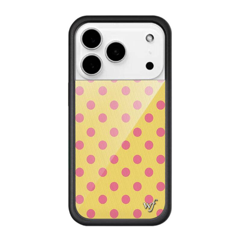 Бренд WF，Чехол в горошек, подходящий для iPhone17promax, версия против падения