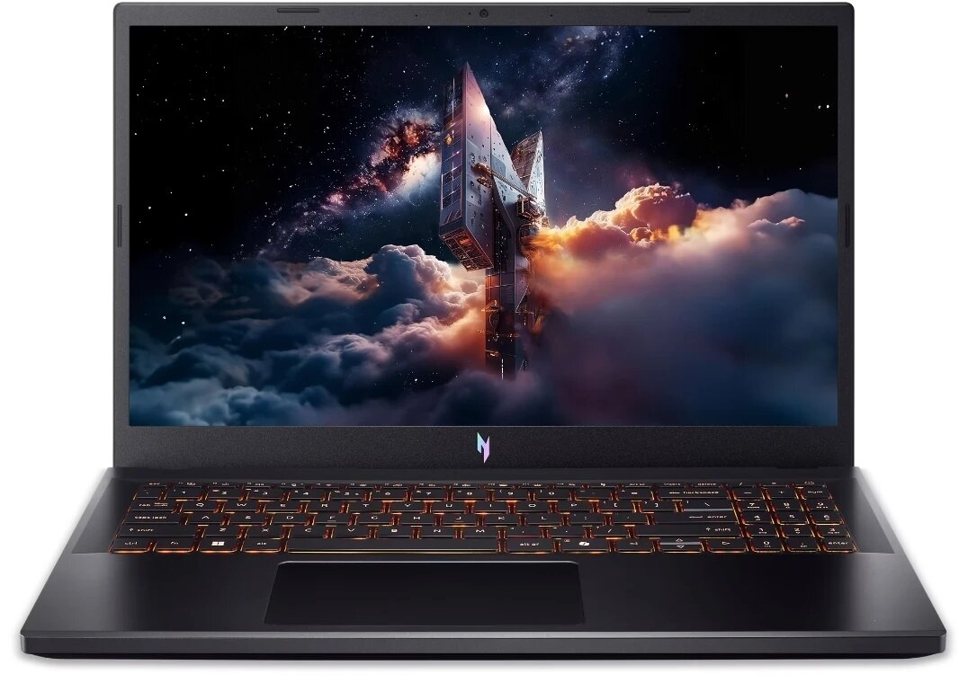 Ноутбук Acer Nitro V 15 ANV15-52-54UP Intel Core 5 210H/16Gb/SSD 1Tb/RTX 5050 8Gb/15.6"/IPS/FHD/1920x1080/165Hz/NoOS/черный (NH. QZ7CD.00A)