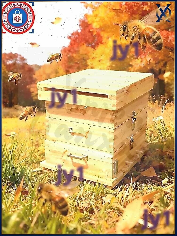 Улей для пчел деревянный, улей для пчел рамочный - рамок неокрашенный-1шт