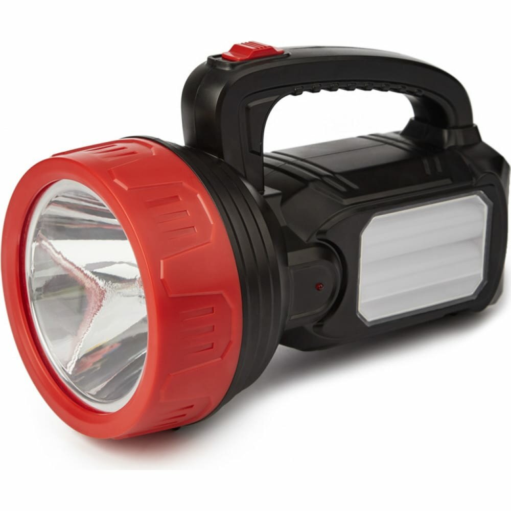 Фонарь REXANT 75-7823, светодиодный, аккумуляторный, двухрежимный IP44, чёрный, 450 Лм