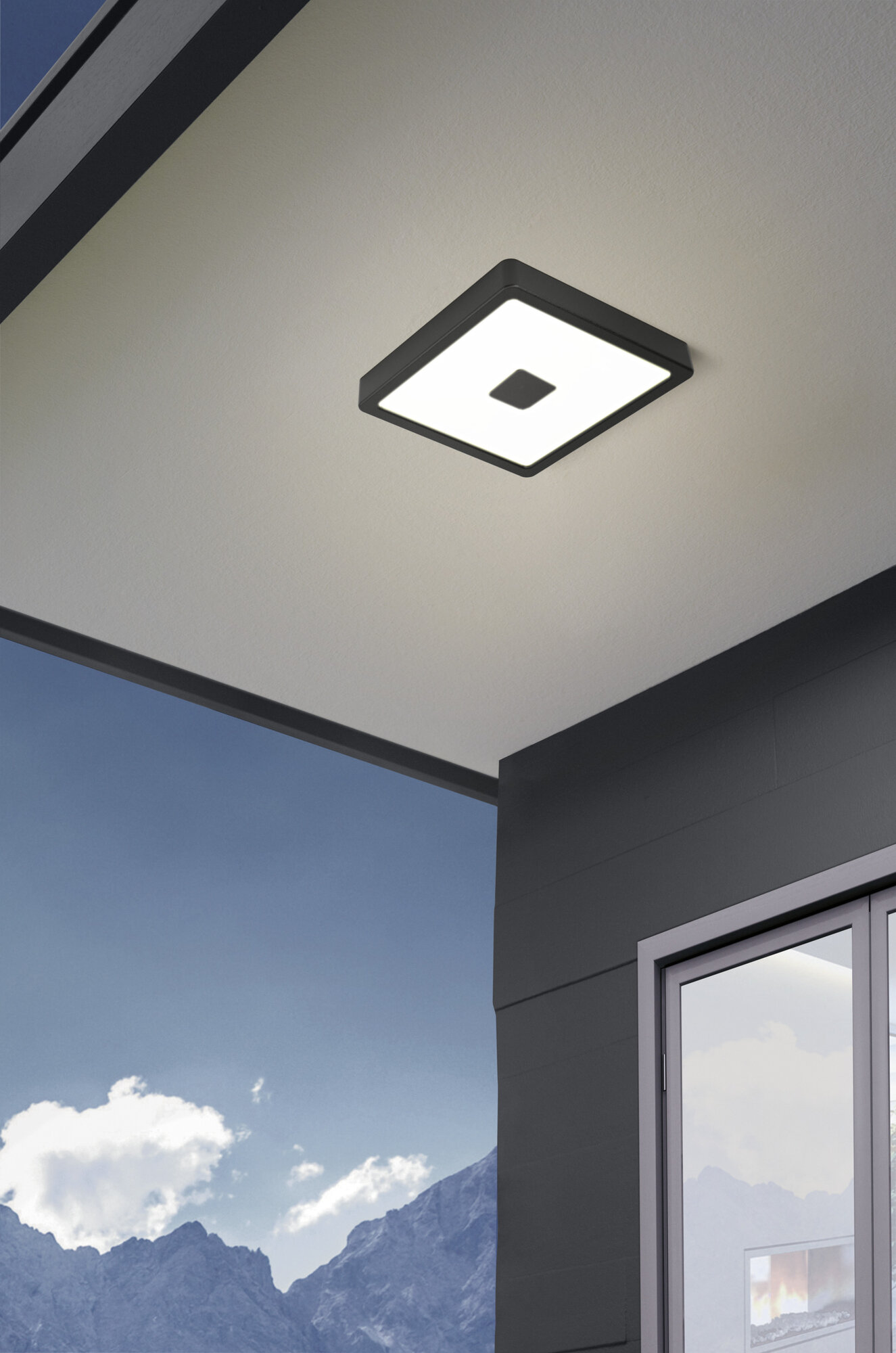 Уличный настенно-потолочный светильник EGLO IPHIAS 900283, LED 17W, IP44