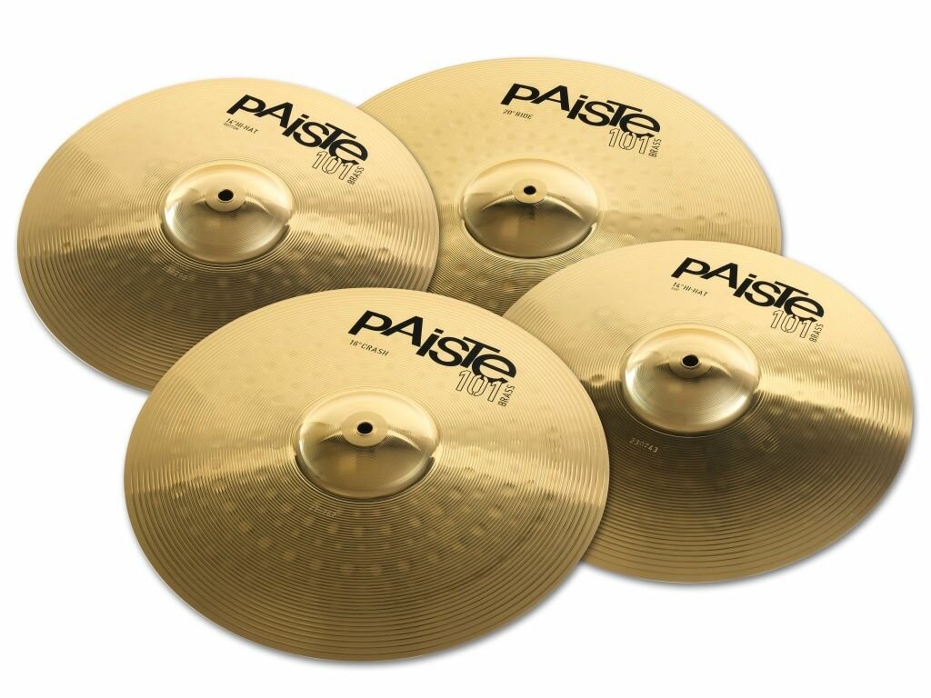 Комплект тарелок Paiste 101 Brass Universal Set (14"/16"/20")