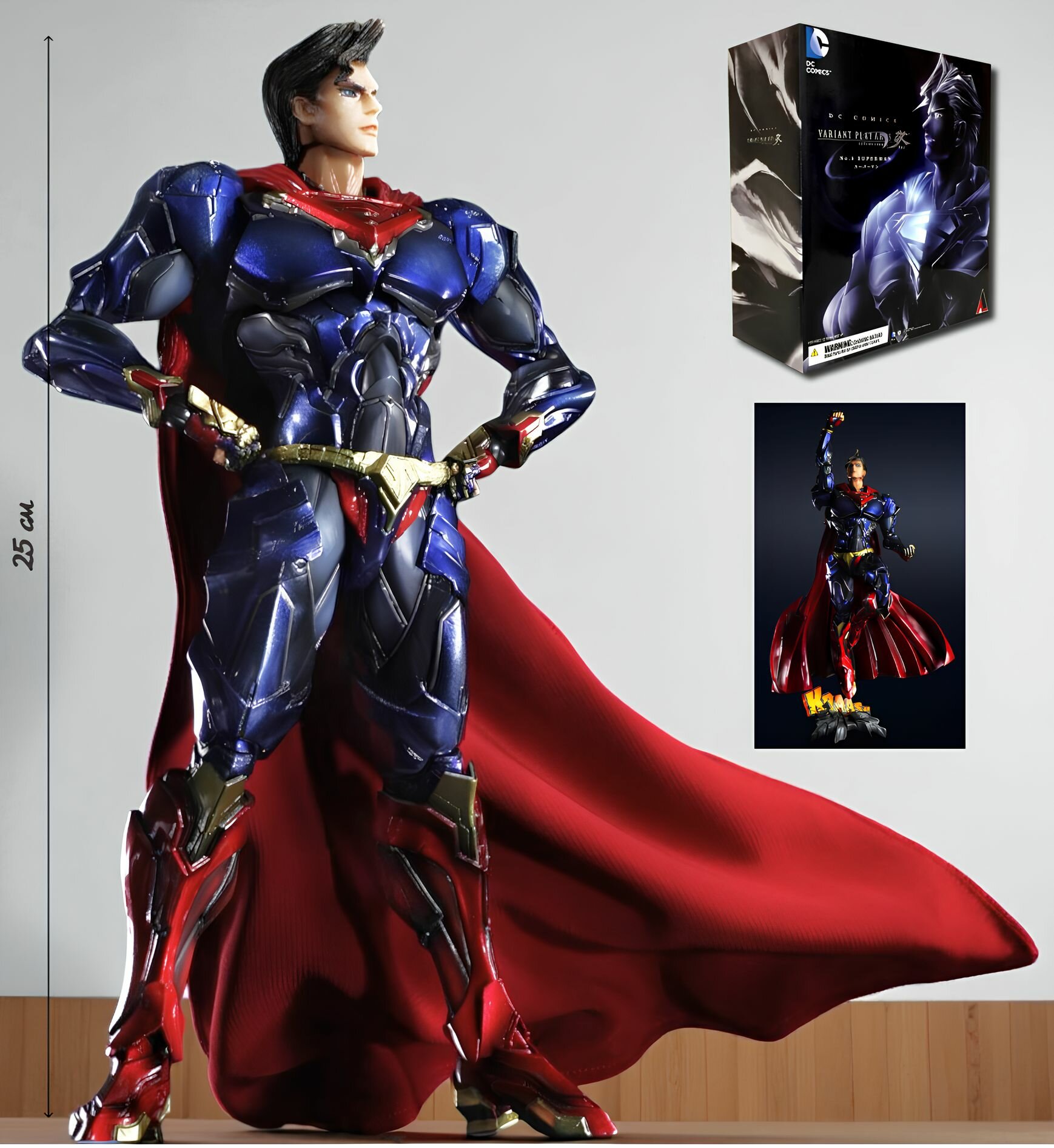 Фигурка Супермен / Superman Super Hero N.6 DC Comics PlayArts (25см)