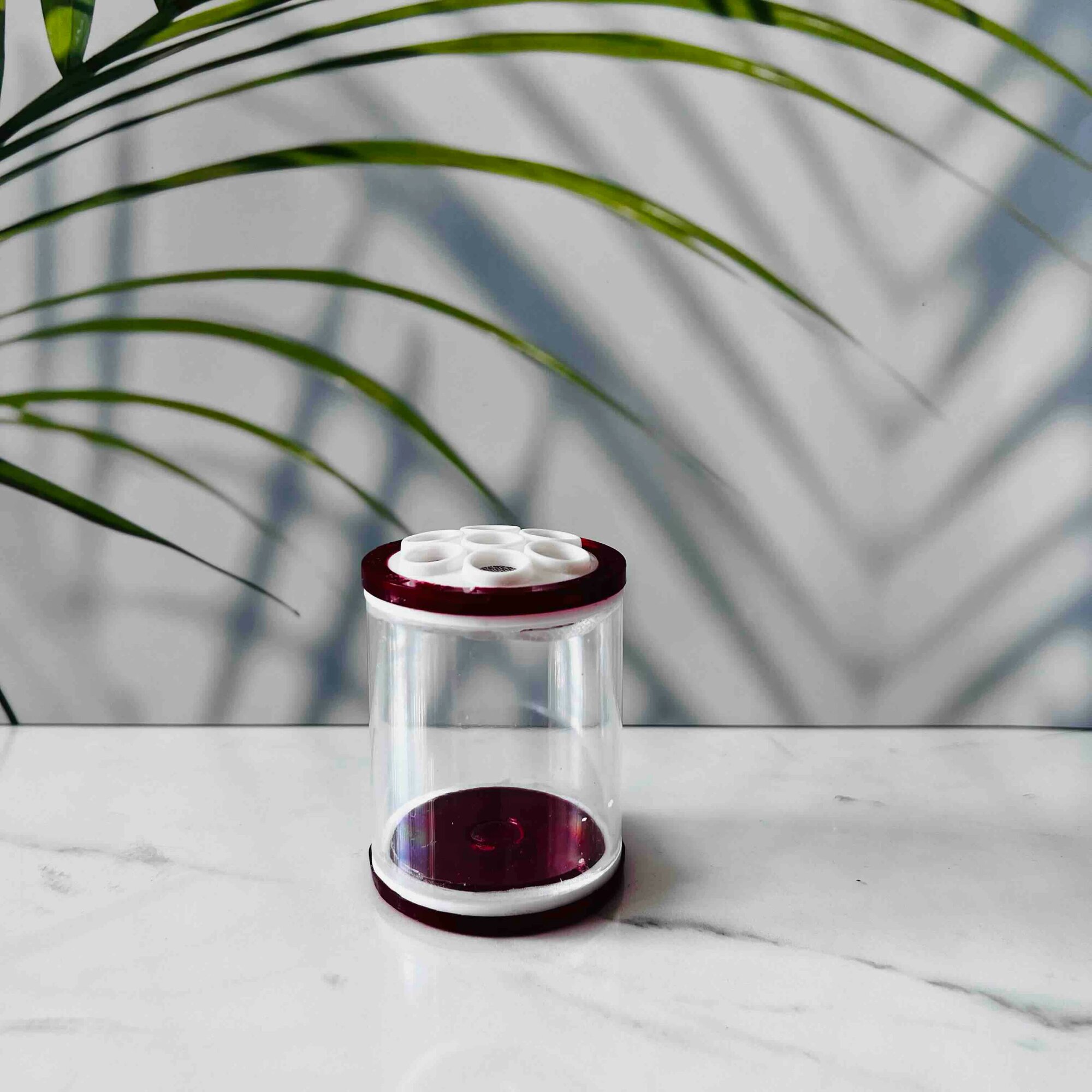 Прозрачная пластиковая клетка для сверчков с 7-отверстиями для разведения насекомых, зимнее использование, 1 штука